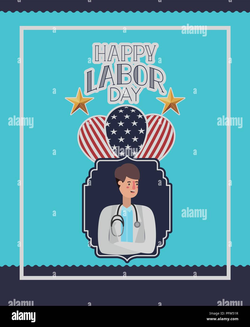 Medical workforce Stock Vector Images - Alamy