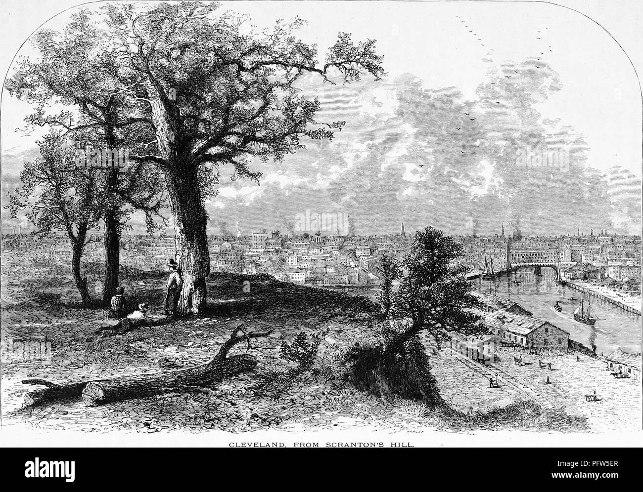 Cleveland ohio 1800s hi-res stock photography and images - Alamy