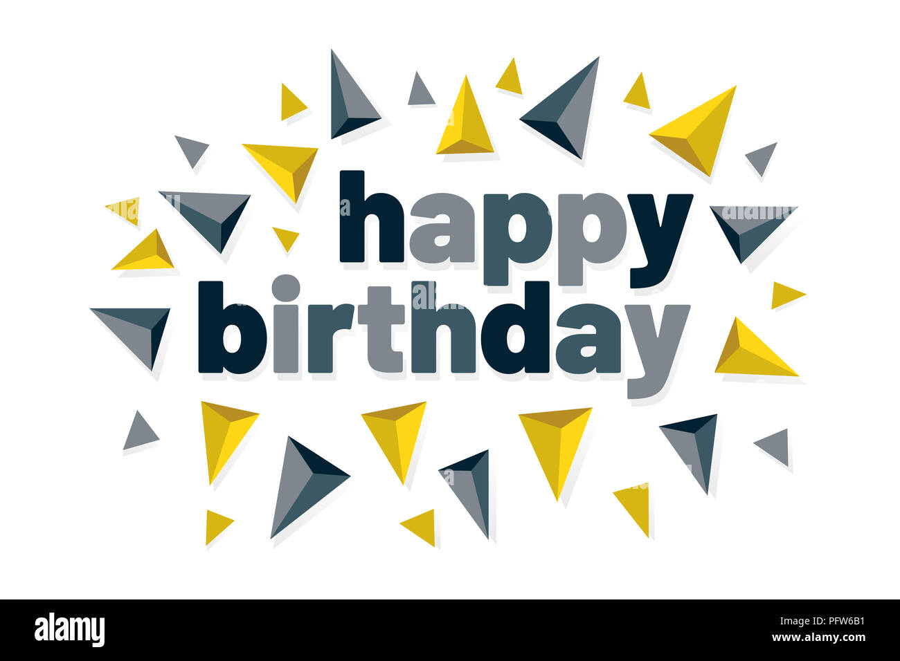 Vector card print sign Cut Out Stock Images & Pictures - Alamy