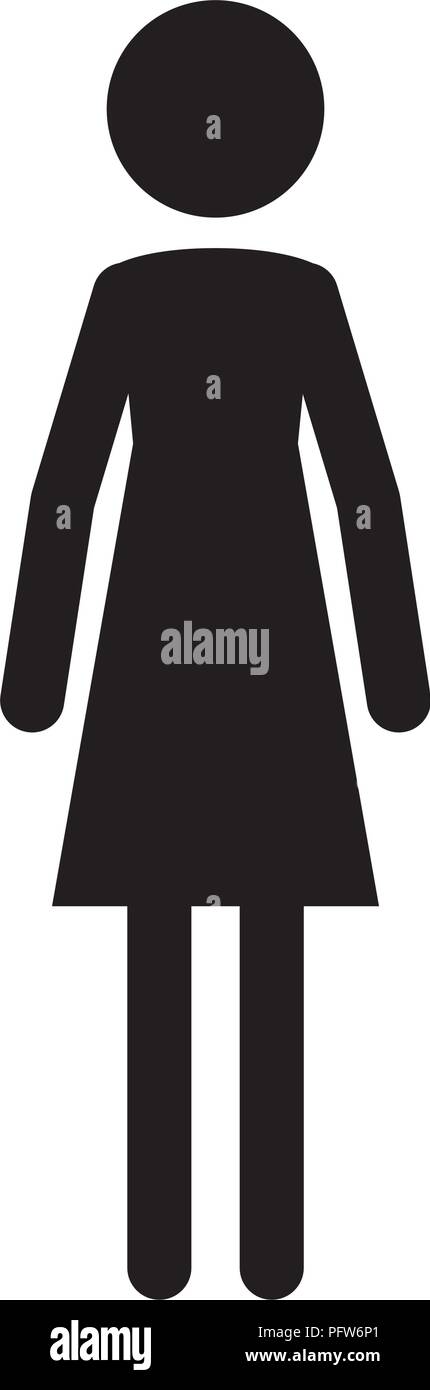 female figure human silhouette Stock Vector Image & Art - Alamy