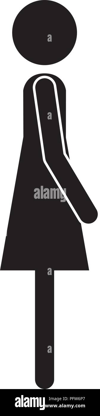 female figure human silhouette Stock Vector Image & Art - Alamy