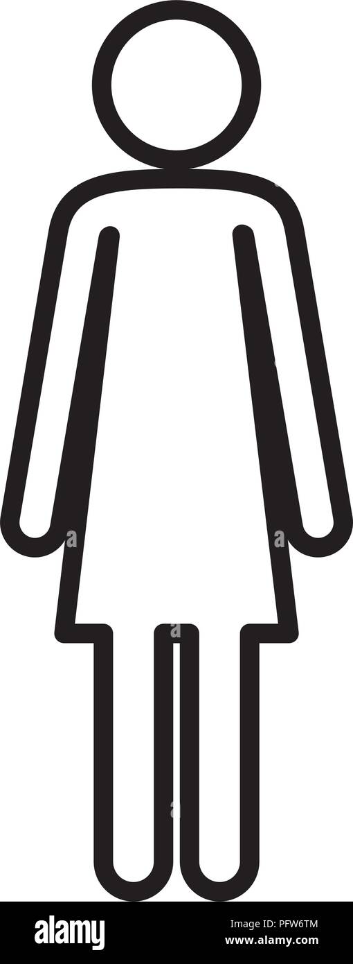 female figure human silhouette Stock Vector Image & Art - Alamy