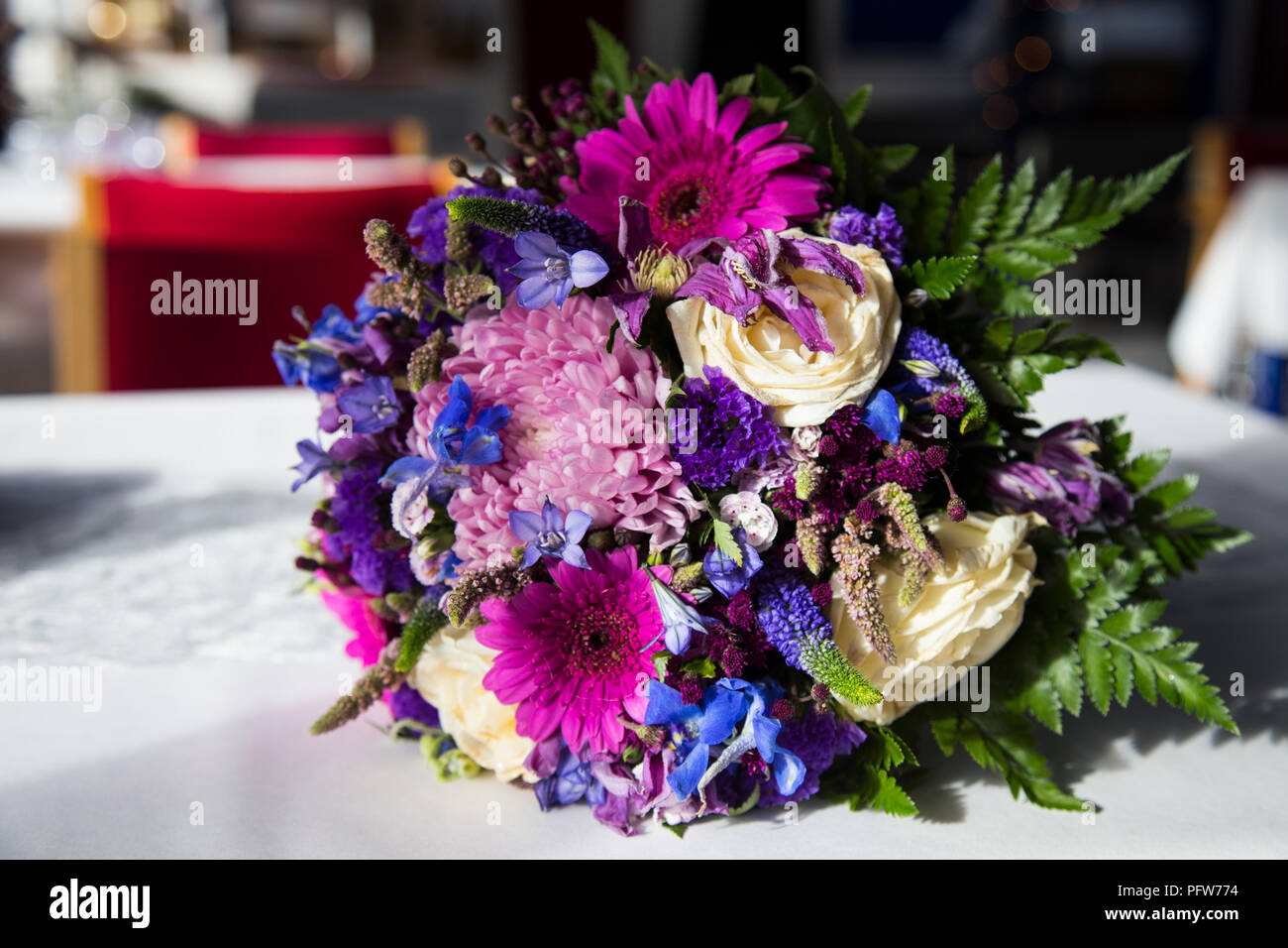 Preparing for a wedding Stock Photo - Alamy