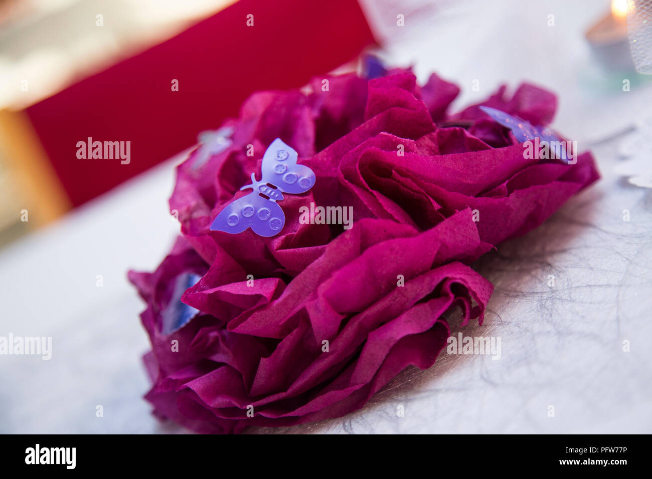 Preparing for a wedding Stock Photo - Alamy
