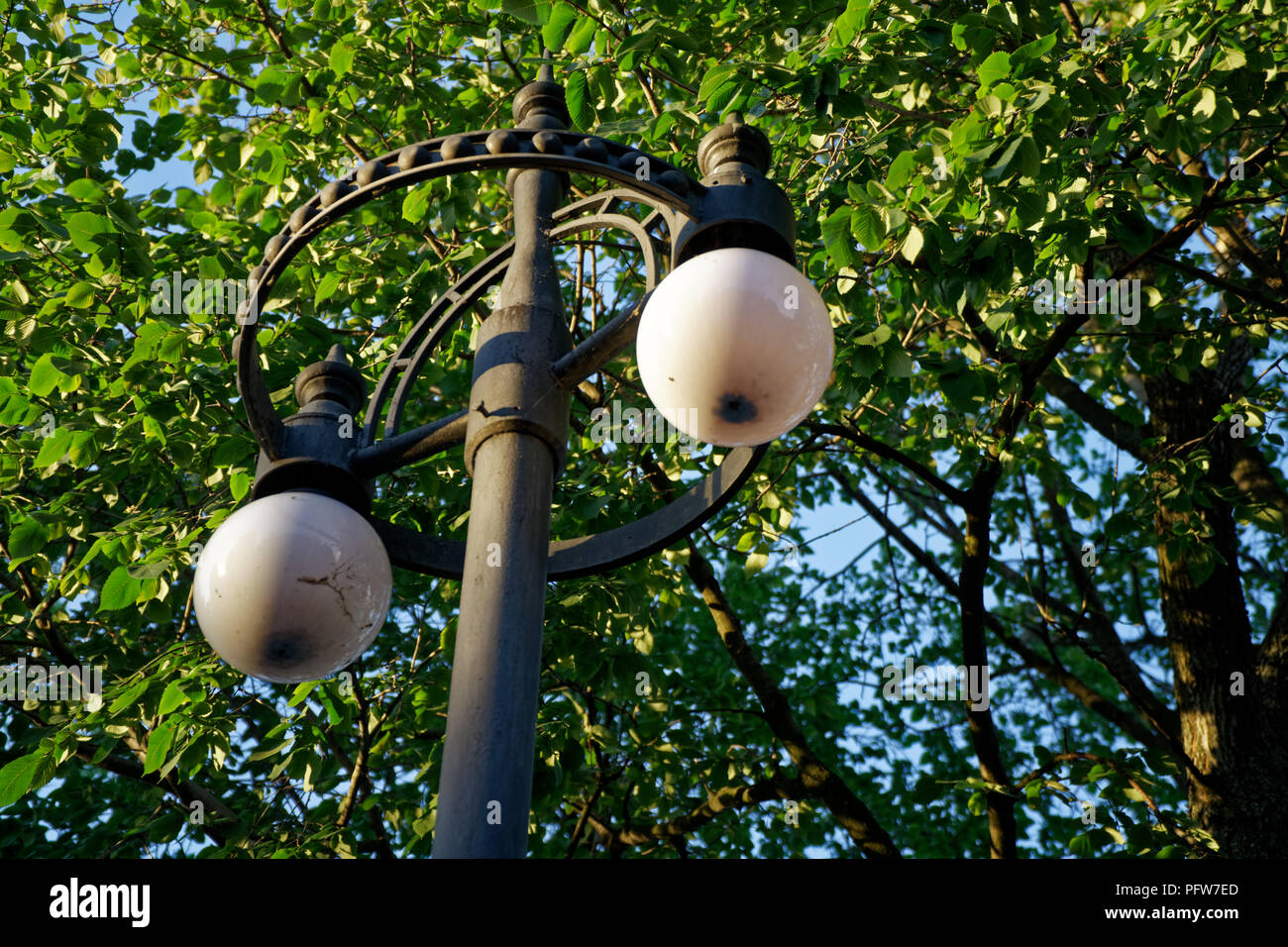 Lamp in public hi-res stock photography and images - Alamy