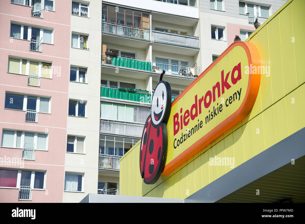 Biedronka (ladybug) owned by Portuguese company Jeronimo Martins is the ...