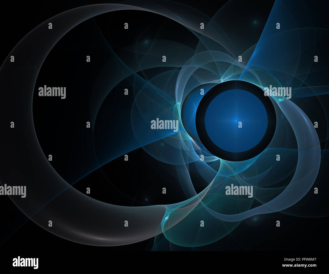 Elementary Particles series. Interplay of abstract fractal forms on the ...