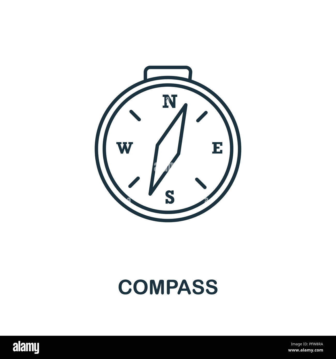 Simple Compass Icon