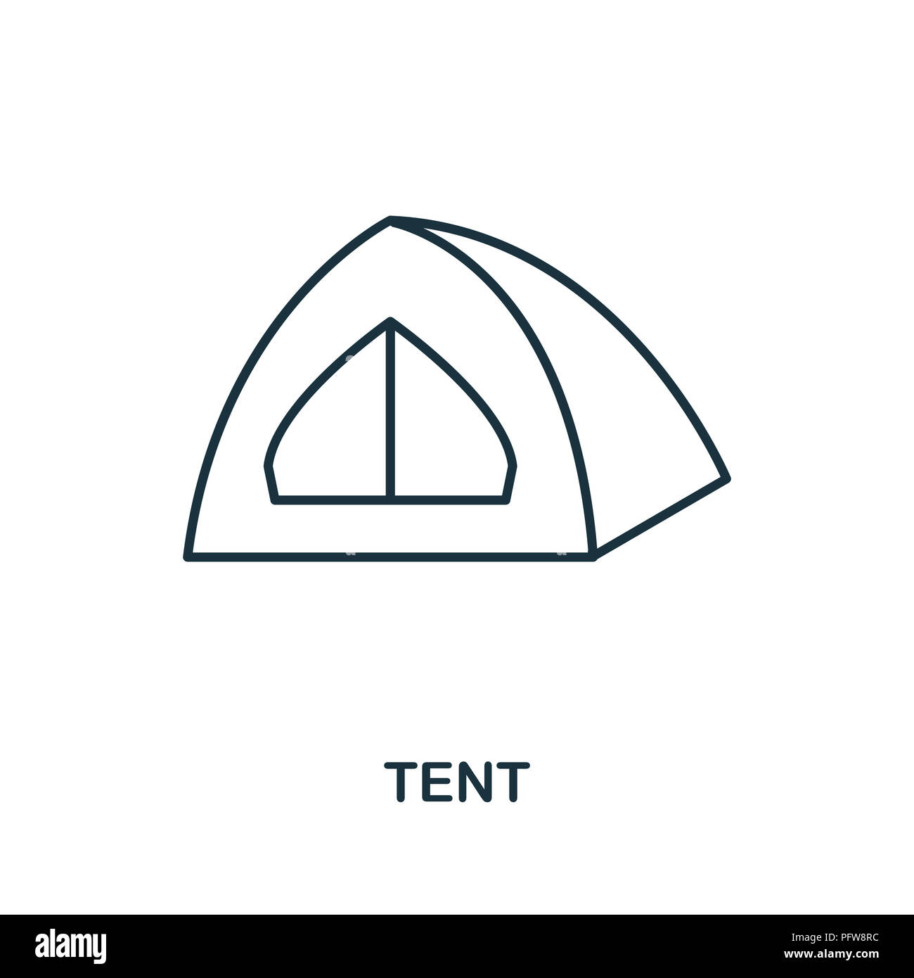 Tent and icon hi-res stock photography and images - Alamy