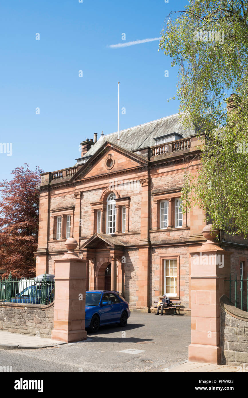 Victoria Halls, Selkirk, Scottish Borders, Scotland, UK Stock Photo - Alamy