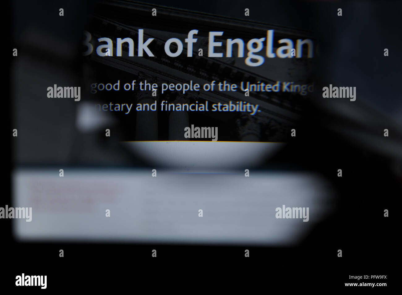 Bank of england logo hi-res stock photography and images - Alamy