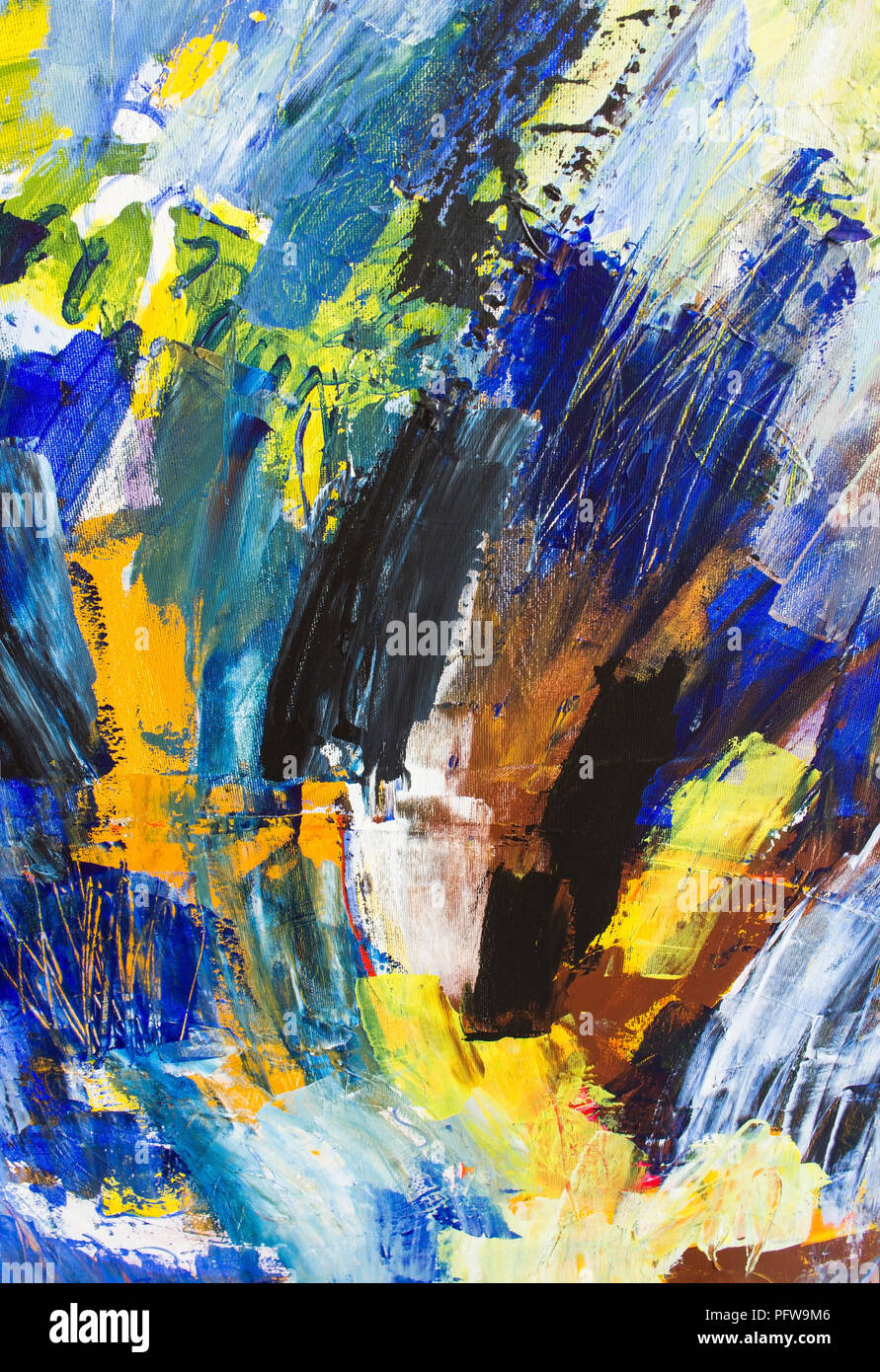 Paint oil painting background abstract brown orange backdrop detail hi ...