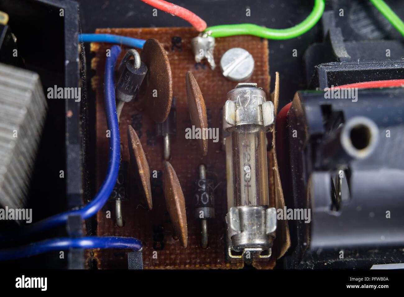 Vintage radio receiver part hi-res stock photography and images - Alamy