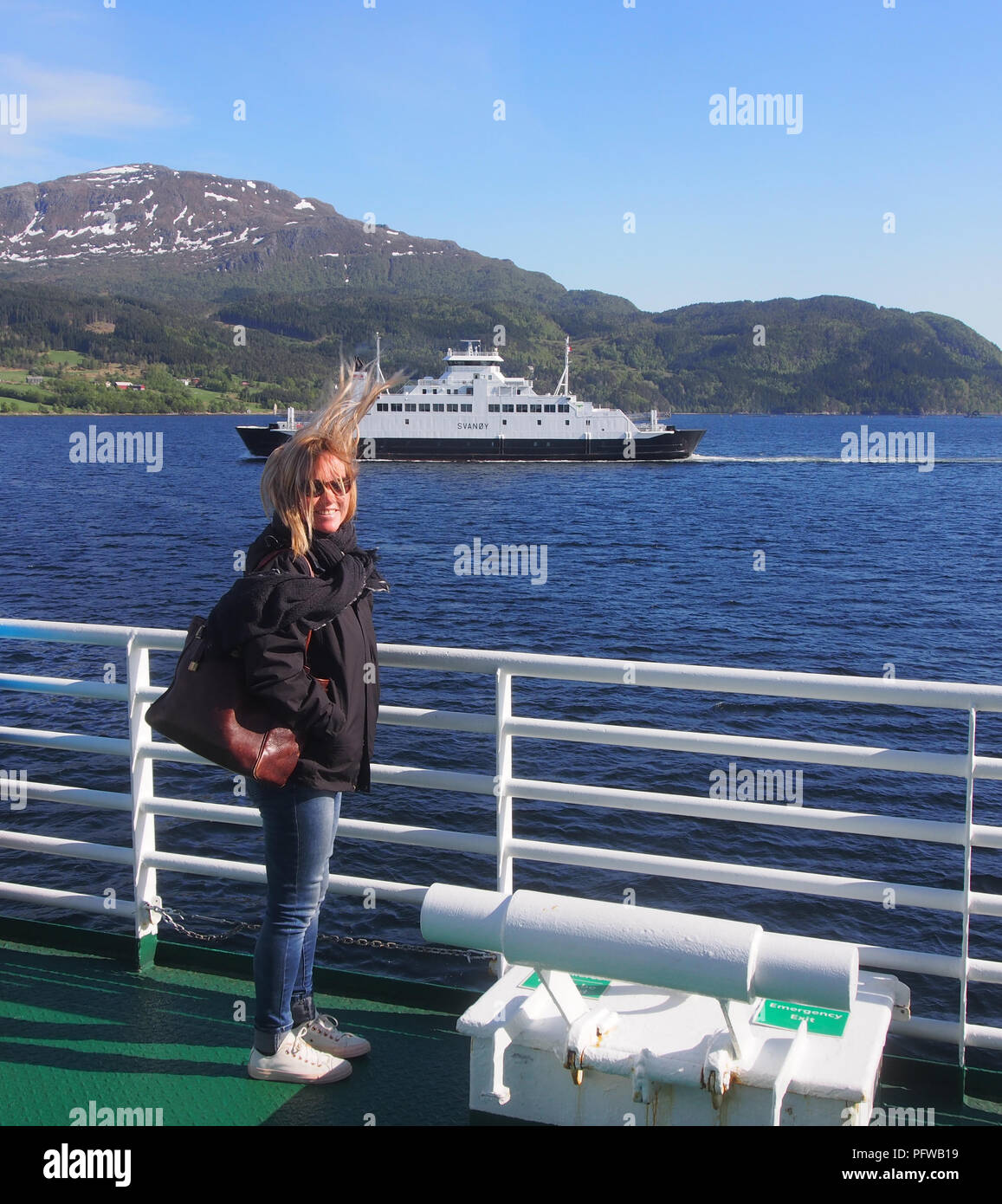 Fjord car passenger ferry hi-res stock photography and images - Alamy