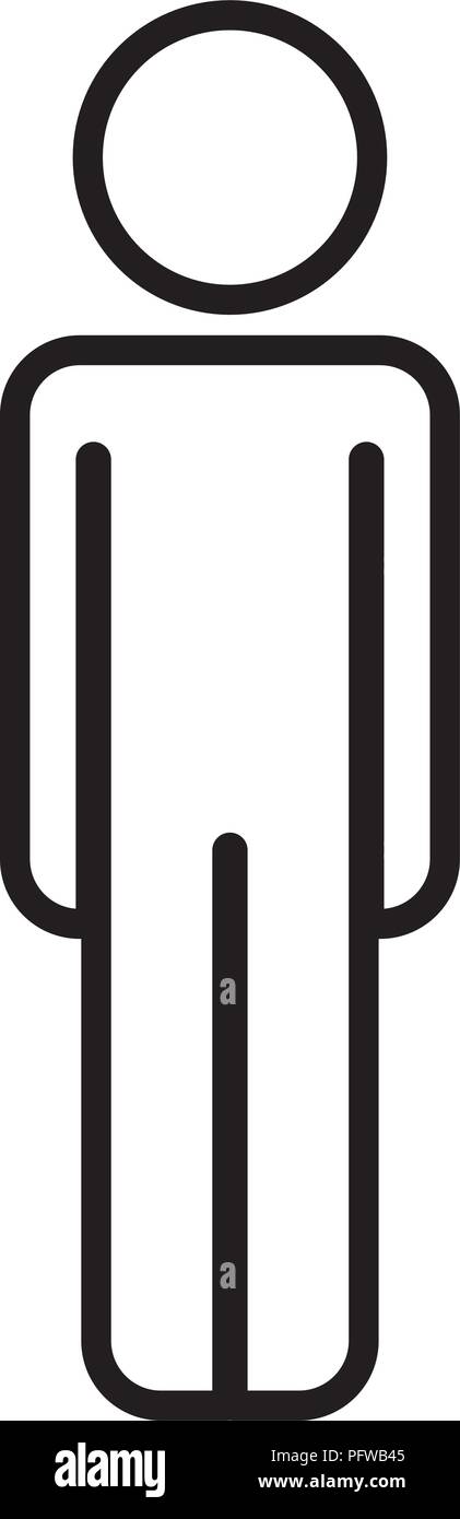 Human Outline Clipart