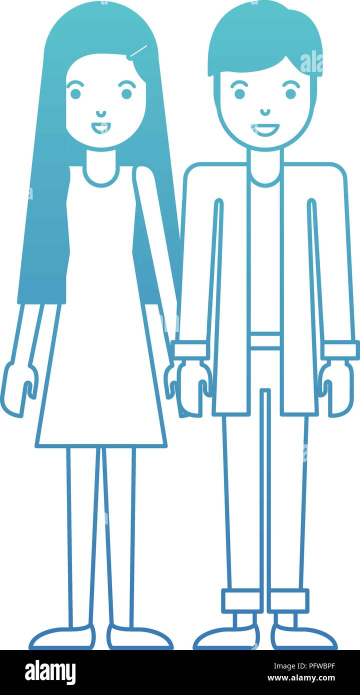 couple avatar characters icons Stock Vector Image & Art - Alamy