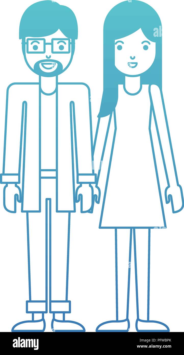 couple avatar characters icons Stock Vector Image & Art - Alamy