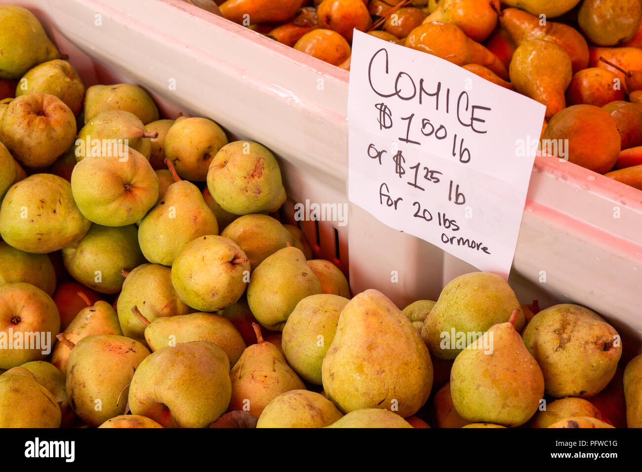 Comice pear hi-res stock photography and images - Alamy