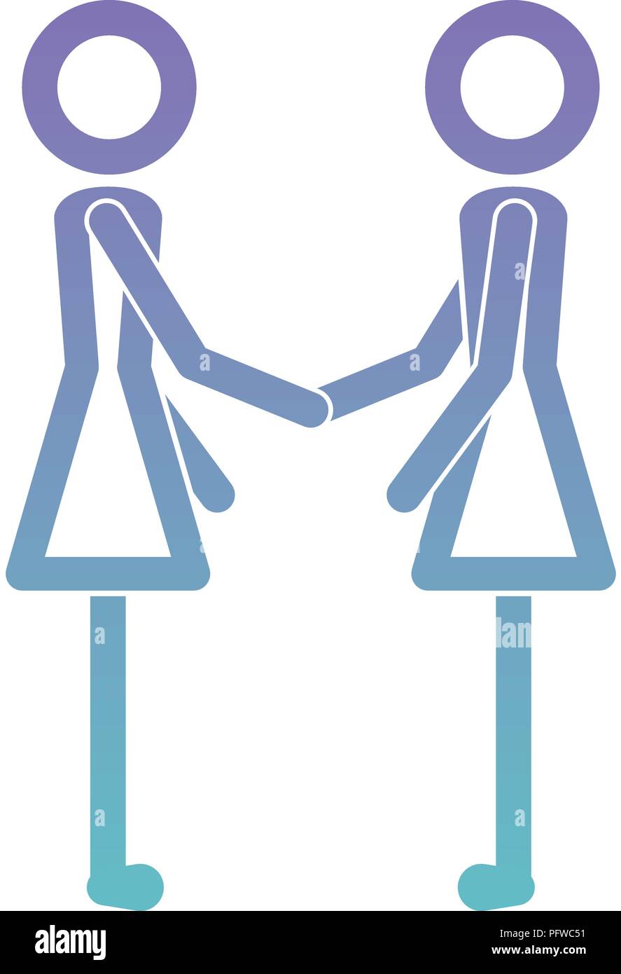 couple human figures icon Stock Vector Image & Art - Alamy