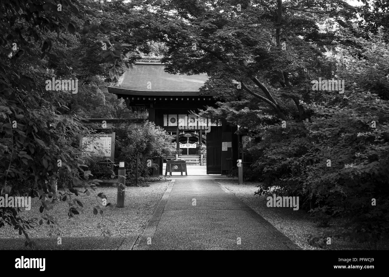 Road toward the Temple Stock Photo - Alamy