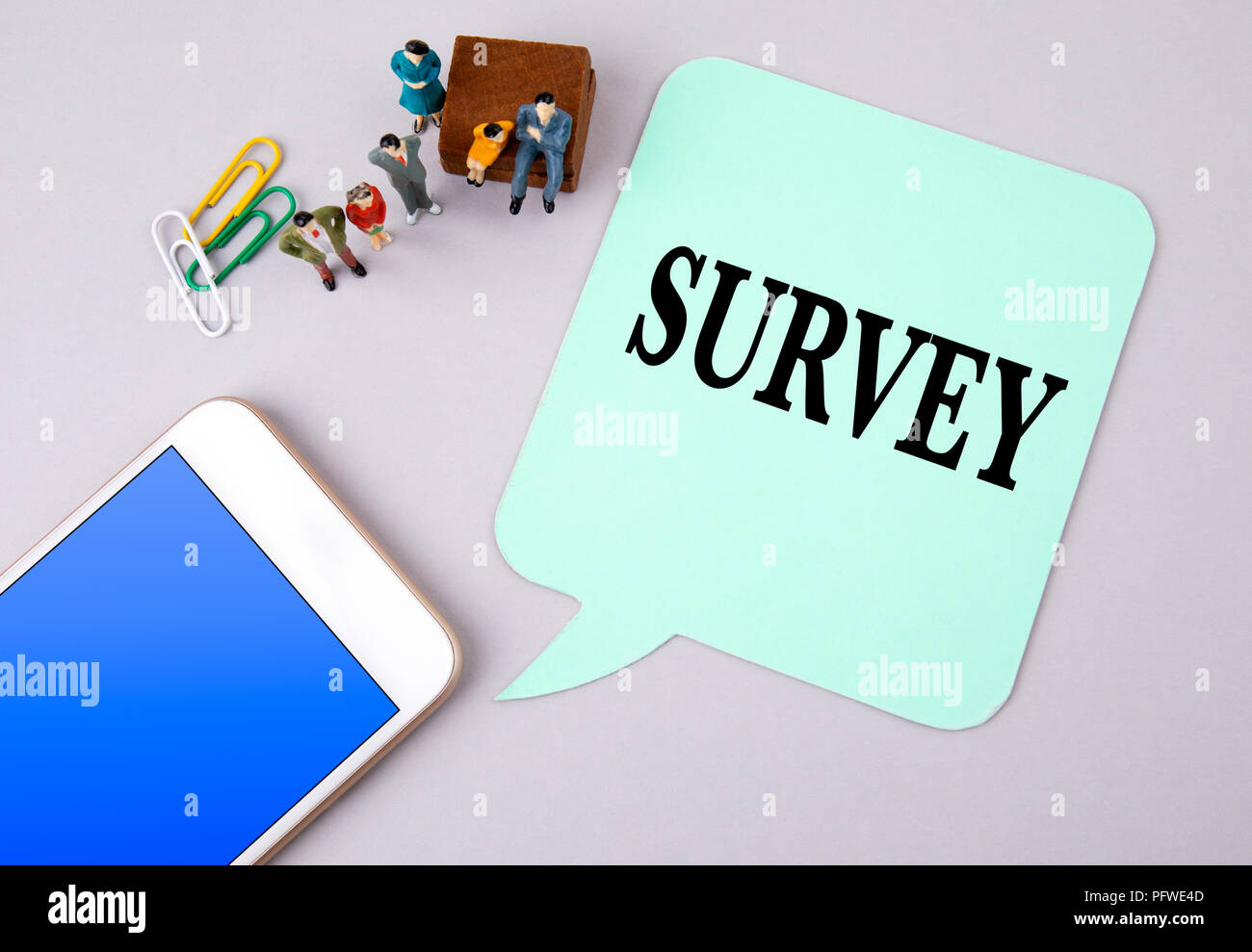 survey. business and social media concept Stock Photo - Alamy