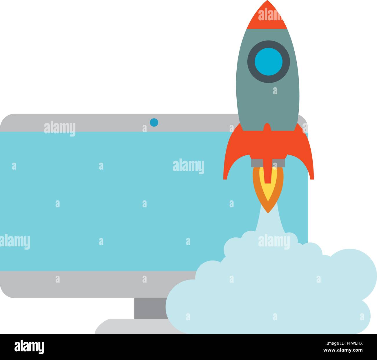 Rocket launcher display Stock Vector Images - Alamy