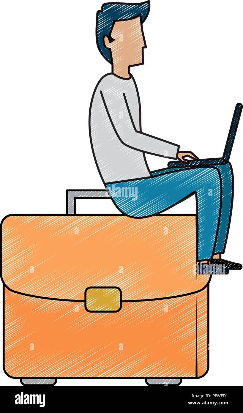 Documents portfolio icon in Stock Vector Images - Alamy