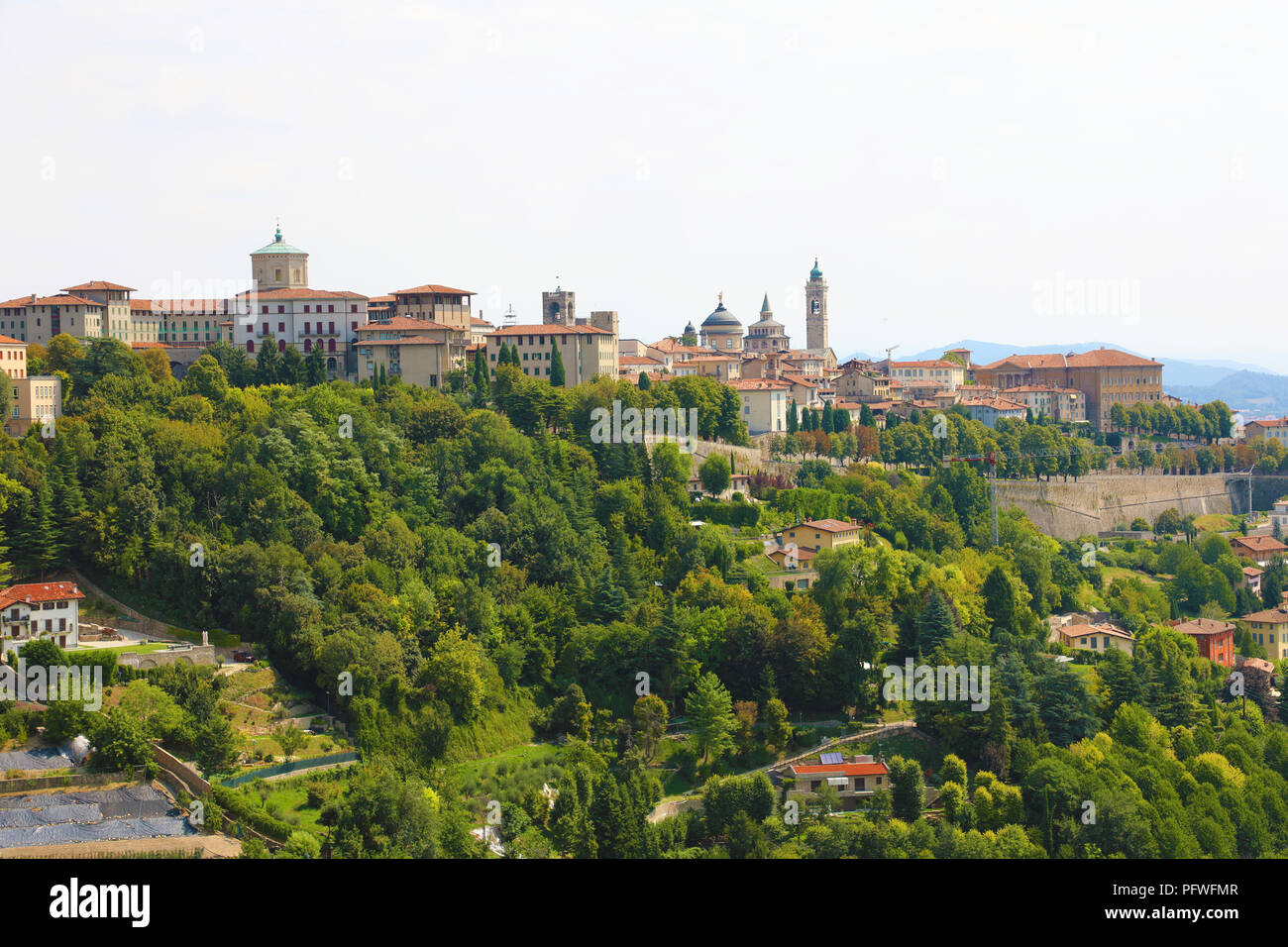 Panoramic view bergamo hi-res stock photography and images - Alamy