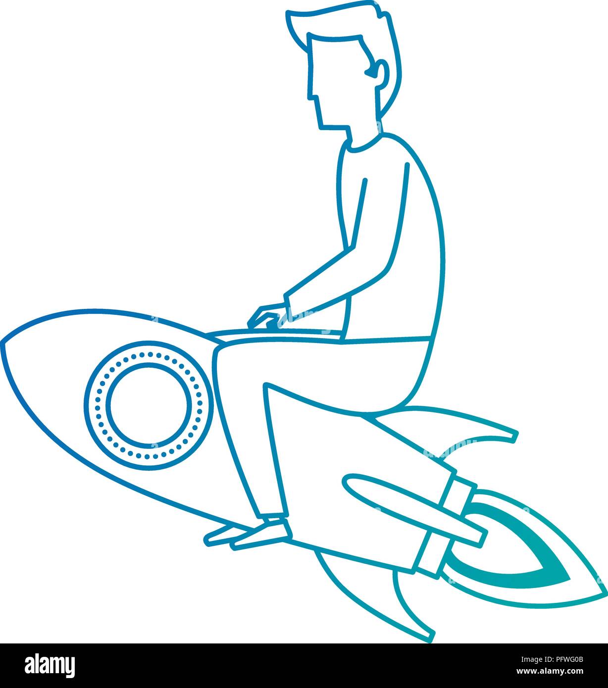 Rocketman Stock Vector Images - Alamy