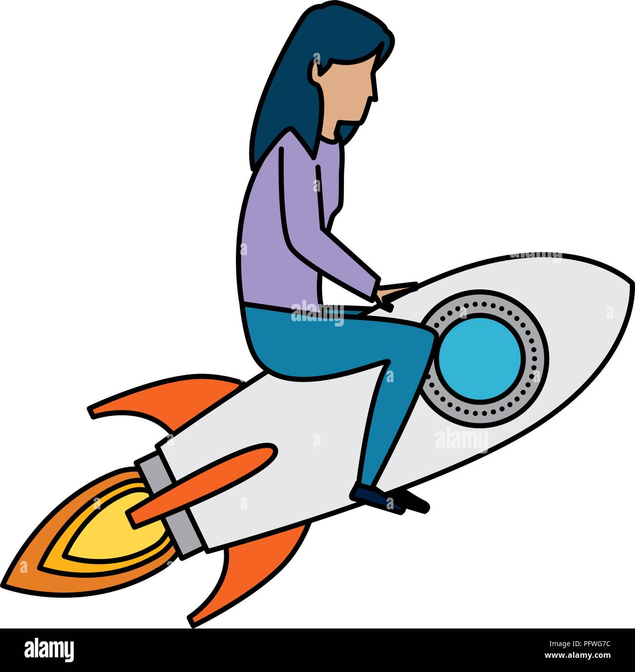 Woman rocket launcher hi-res stock photography and images - Alamy