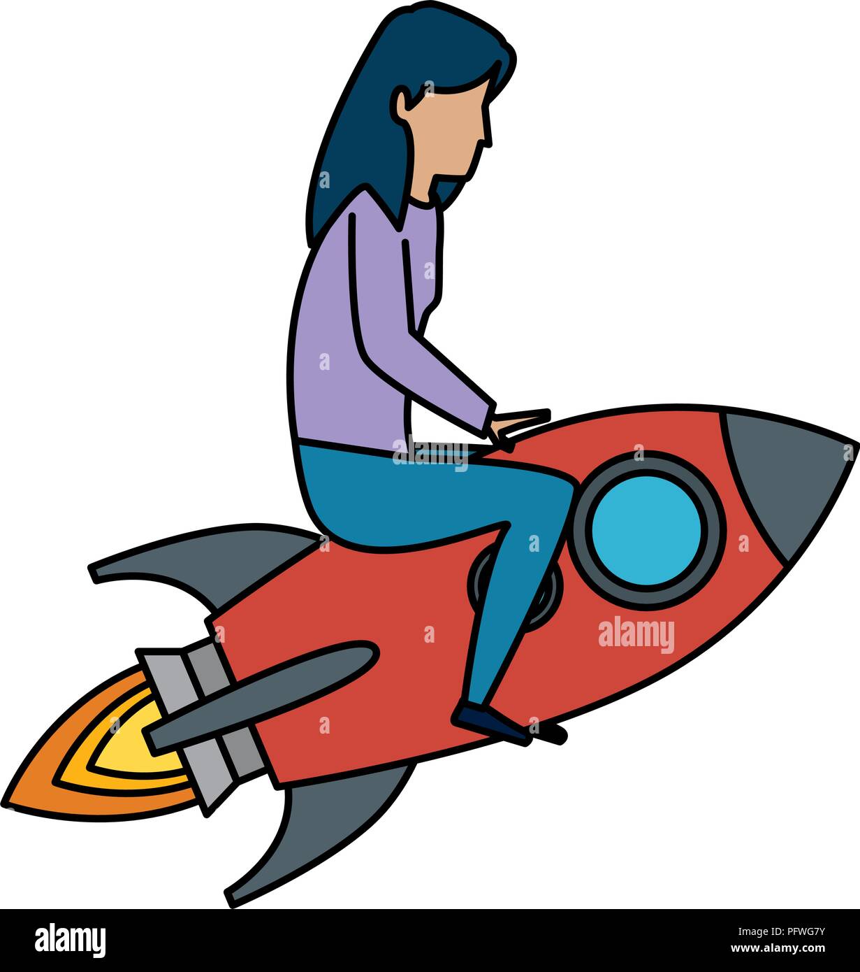 Woman rocket launcher hi-res stock photography and images - Alamy