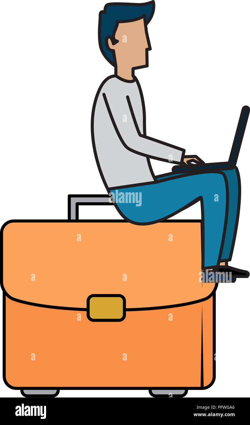 Documents portfolio icon in Stock Vector Images - Alamy