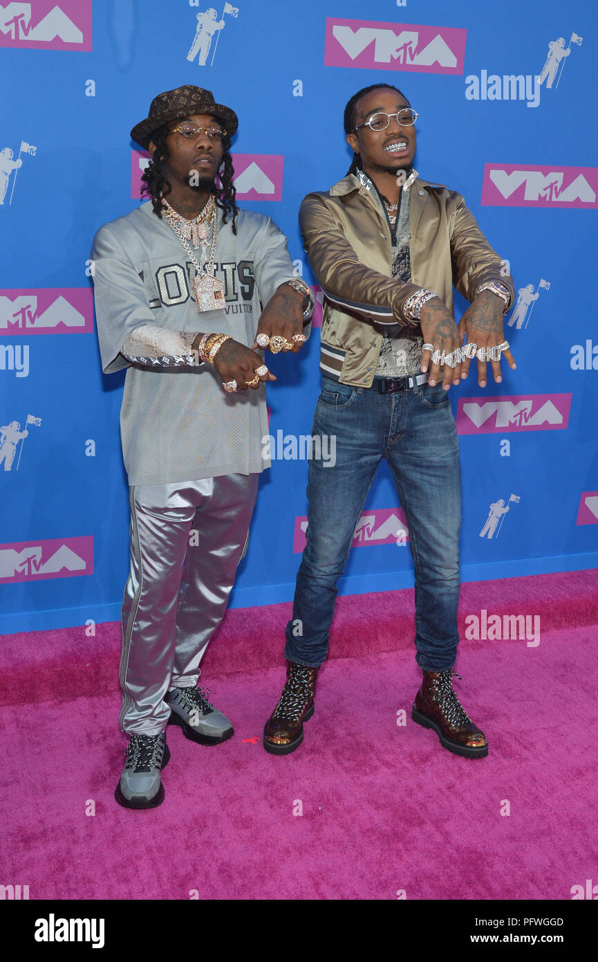 Migos attends the 2018 MTV Video Music Awards at Radio City Music Hall ...