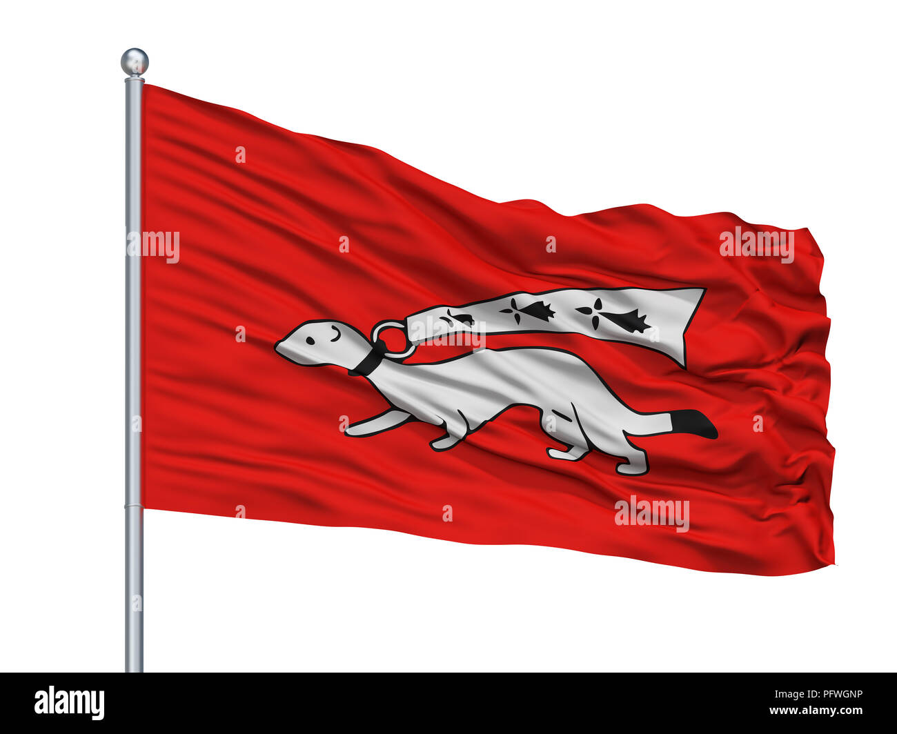 3d flag of the vannes hi-res stock photography and images - Alamy