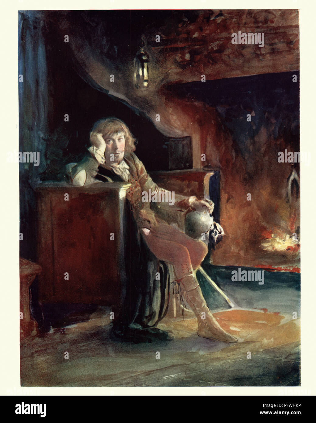 Edwardian actor George Alexander in If I were King. Sir George ...