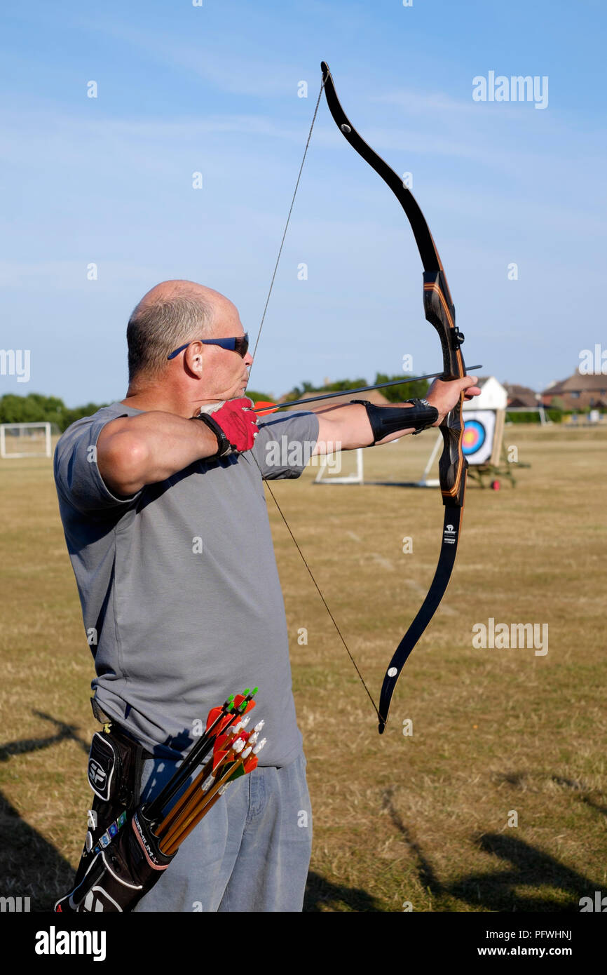 Longbow Shooting Practice