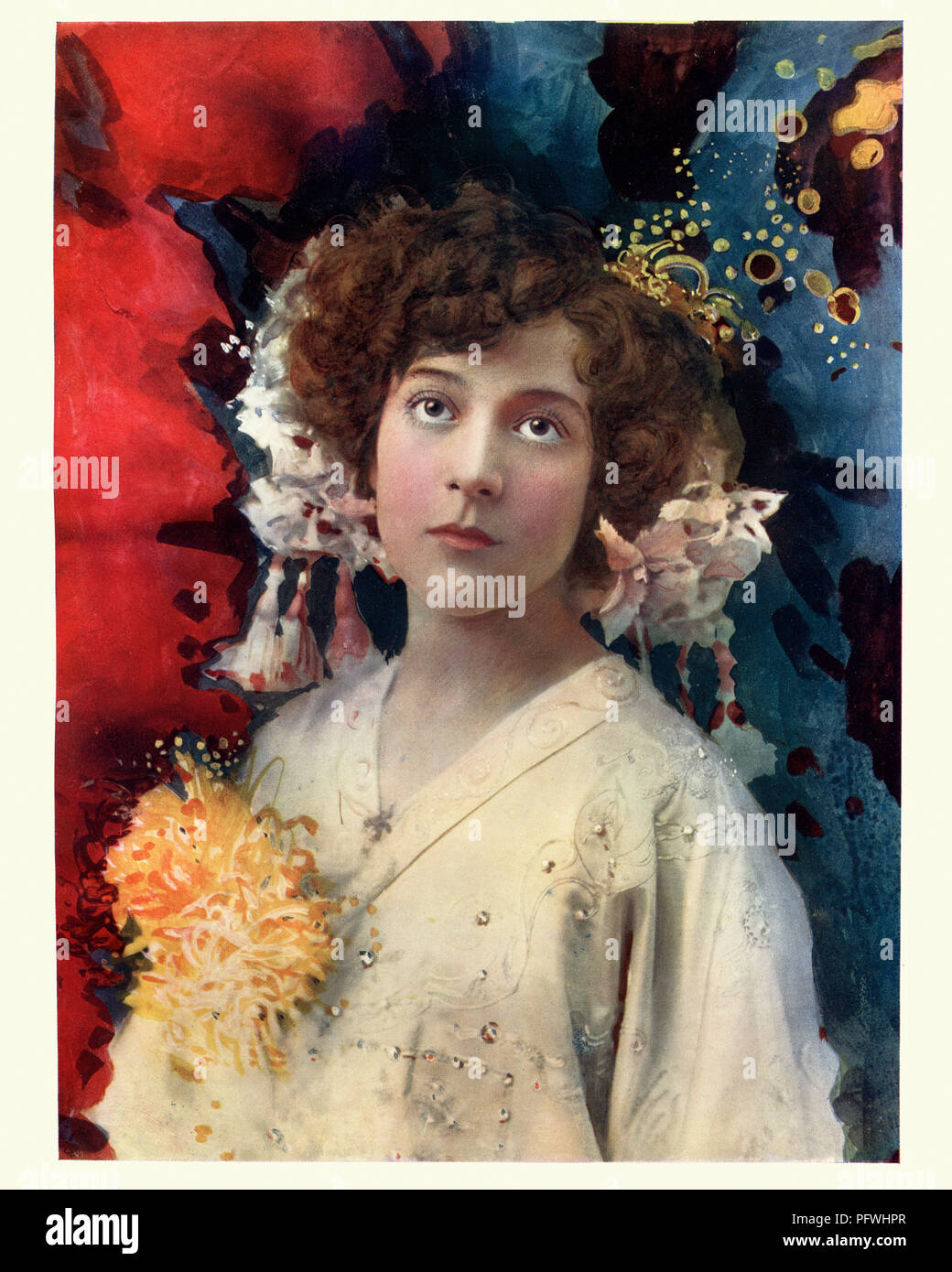 Edwardian actress hi-res stock photography and images - Alamy