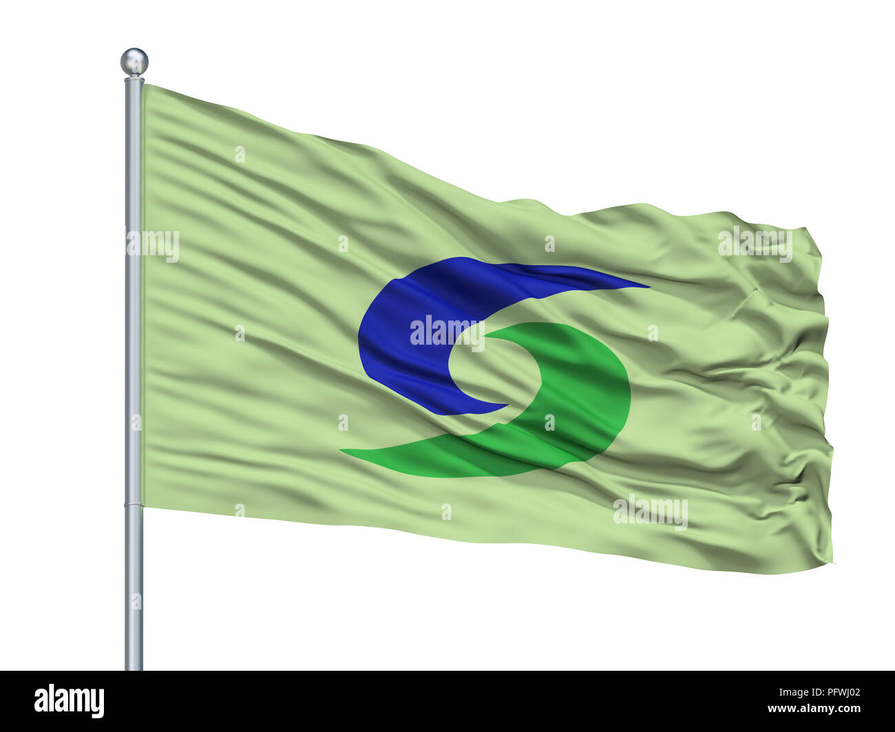 Kagawa flag hi-res stock photography and images - Alamy
