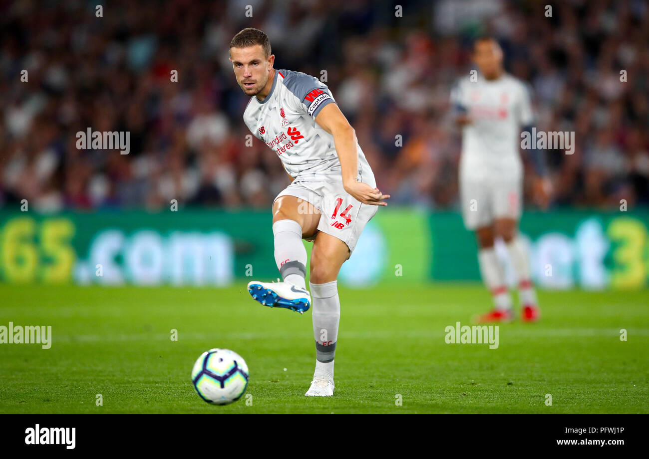 Liverpool's Jordan Henderson Stock Photo - Alamy