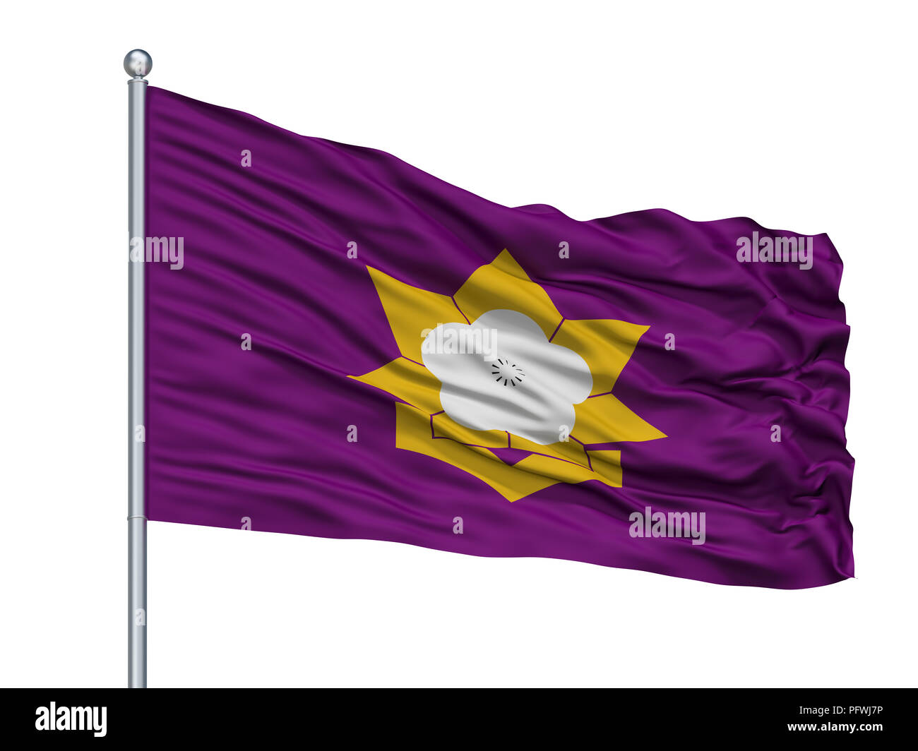 Saga prefecture flag hi-res stock photography and images - Alamy