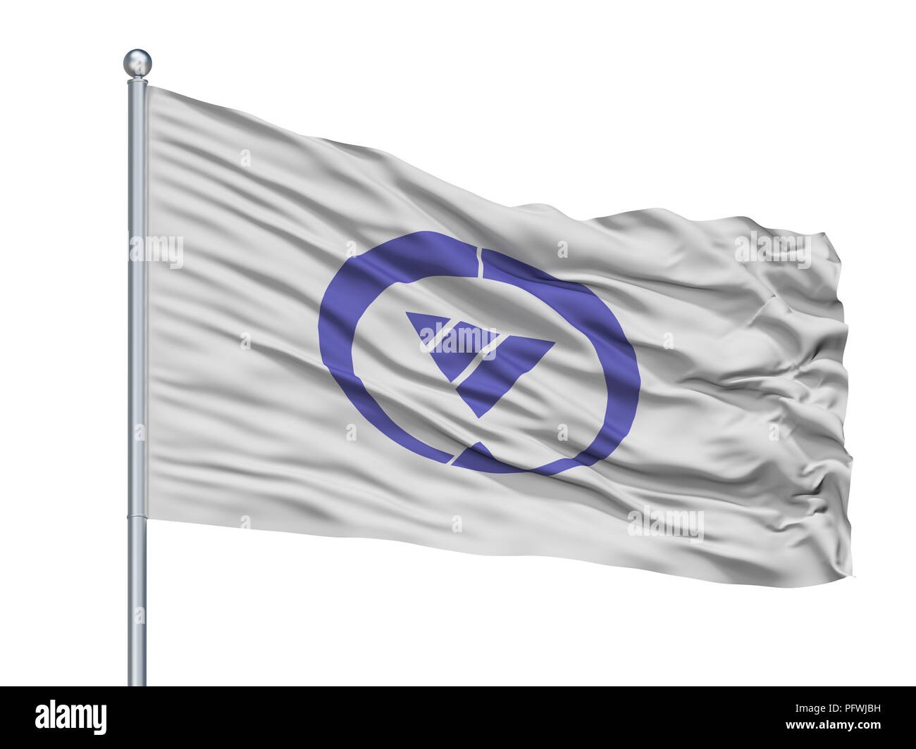 Isolated aichi japan prefecture flag hi-res stock photography and ...