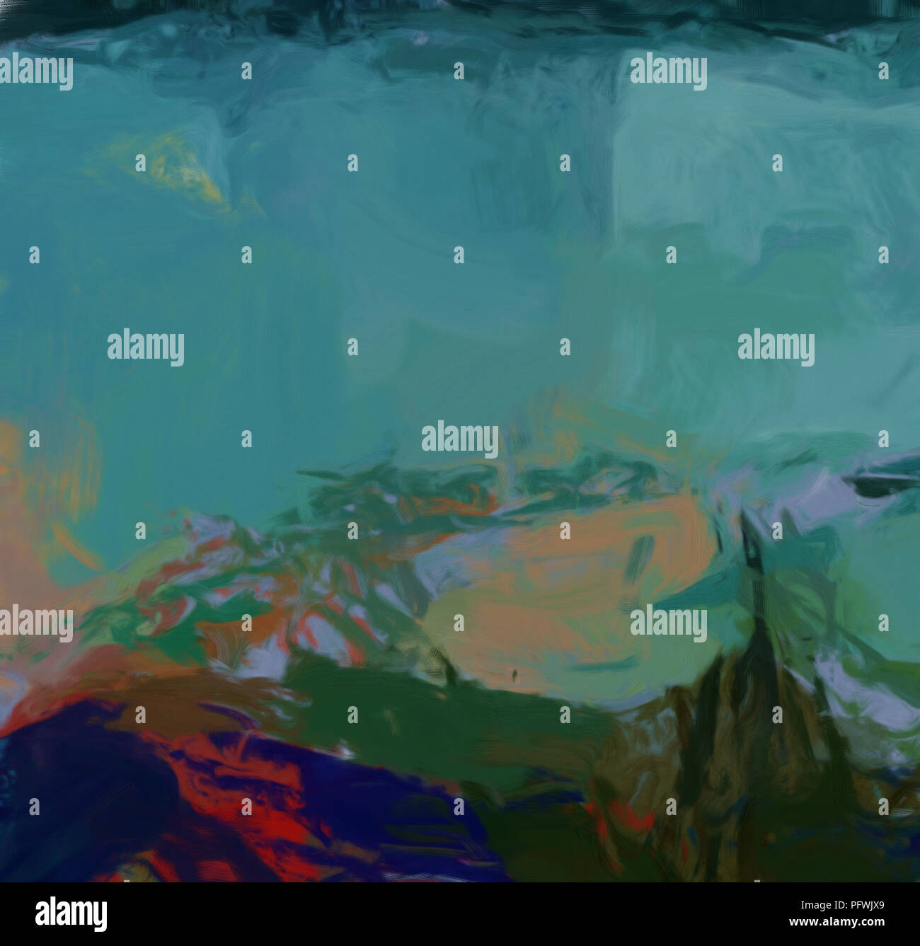 Abstract painting art. Hand drawn background Stock Photo - Alamy