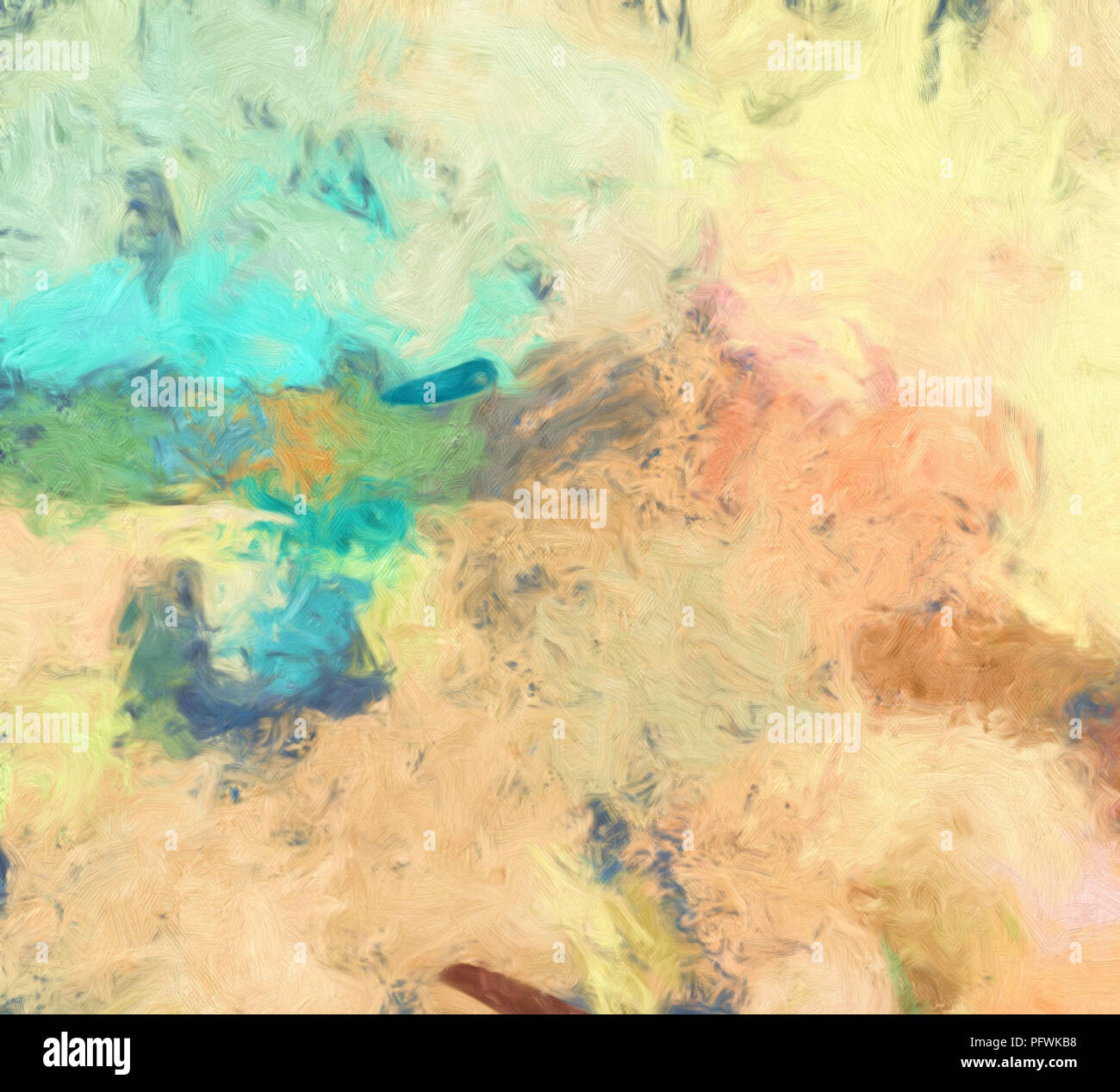 Abstract painting art. Hand drawn background Stock Photo - Alamy