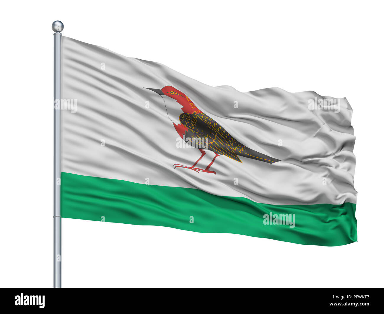 Astrakhan oblast flag Cut Out Stock Images & Pictures - Alamy