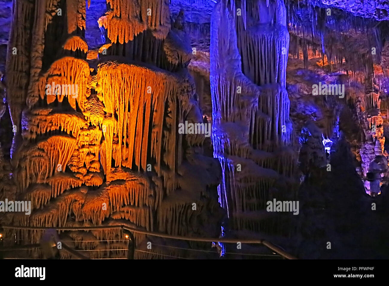 BEIT-SHEMESH, ISRAEL - SEPTEMBER 23, 2017: Avshalom Cave, also known as ...