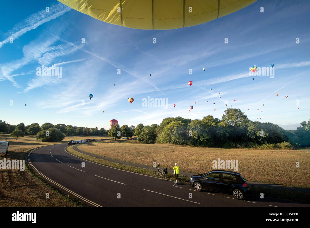 Bristol clifton balloon hi-res stock photography and images - Alamy