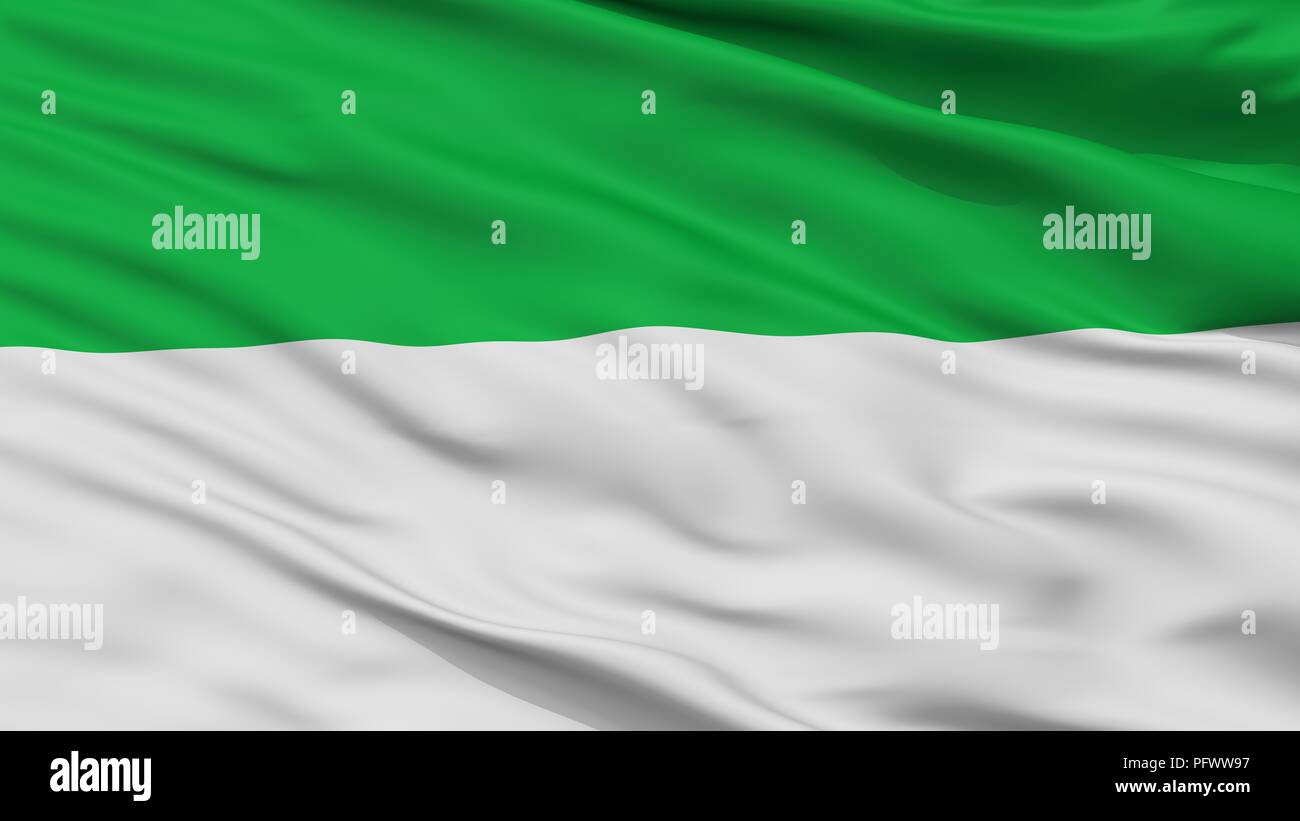 Lloro City Flag, Colombia, Choco Department, Closeup View Stock Photo ...