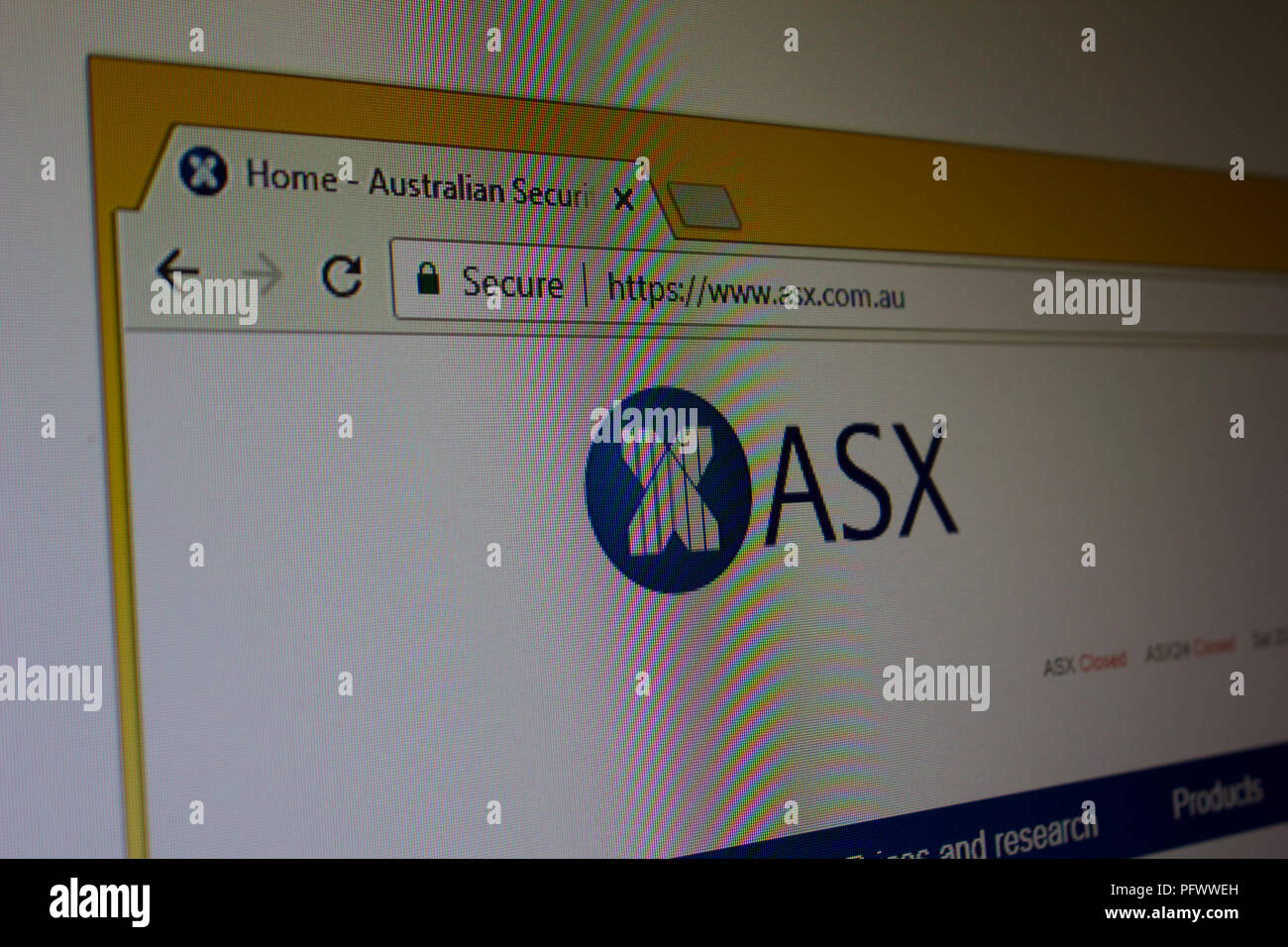Asx hi-res stock photography and images - Alamy