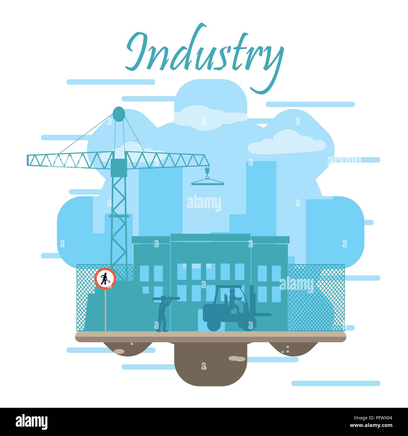 Construction zone concept Stock Vector Image & Art - Alamy