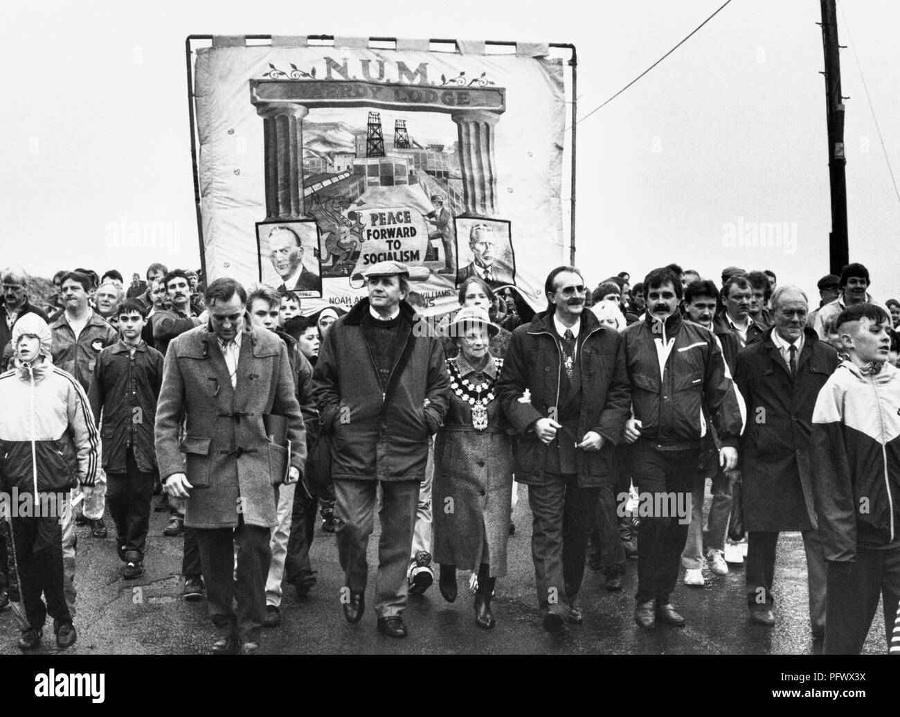 Colliery banners uk hi-res stock photography and images - Alamy